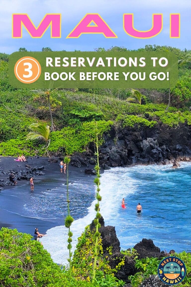 Headed to Maui? Here are 3 Reservations You Need to Make Now 🌺📆💻